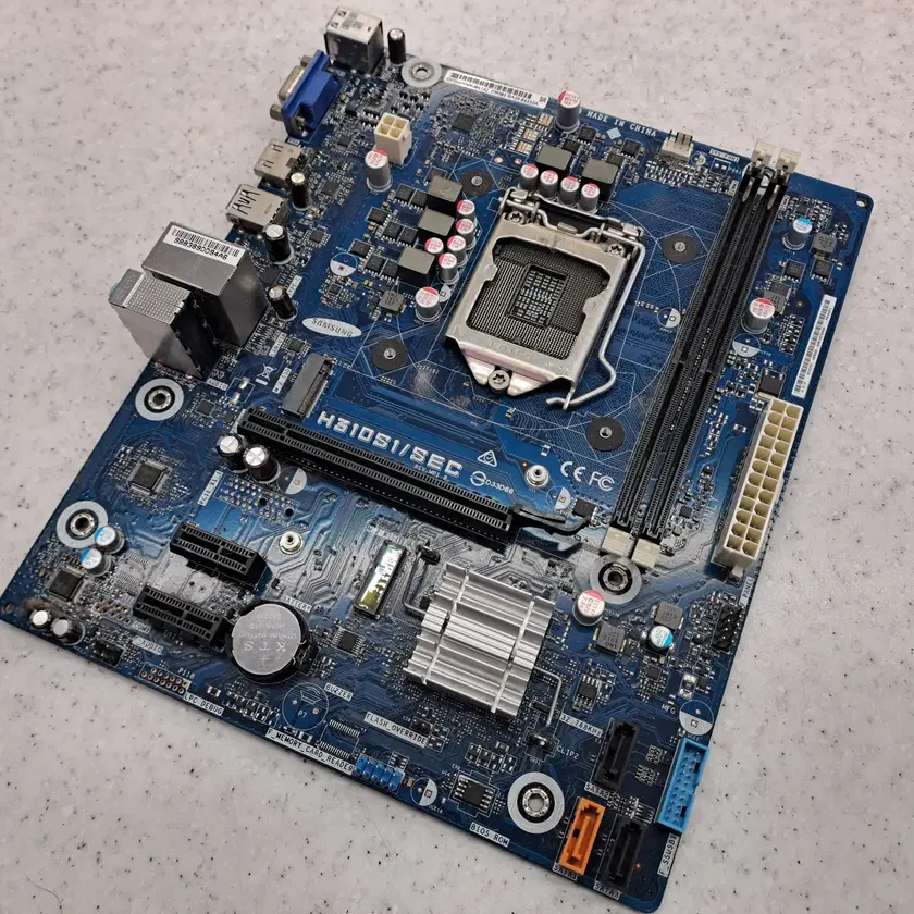 SAMSUNG | 삼성 Samsung Electronics Mainboard (H310S1/SEC) + CPU cooler ...