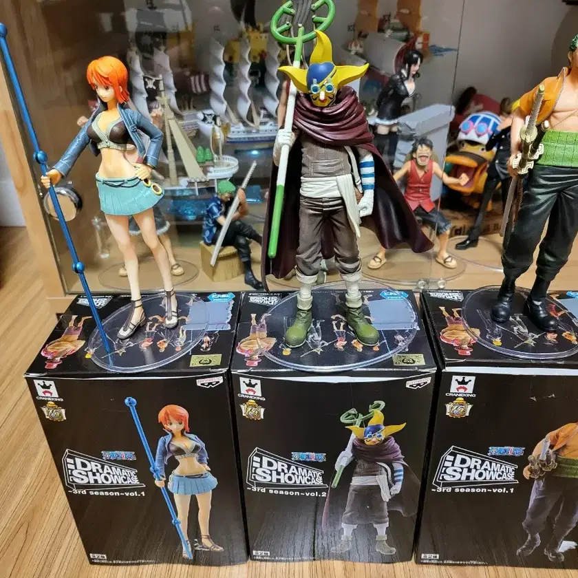 ONEPIECE | 원피스 ONEPIECE Figures Dramatic Showcase Season 3 JoRo Nami ...