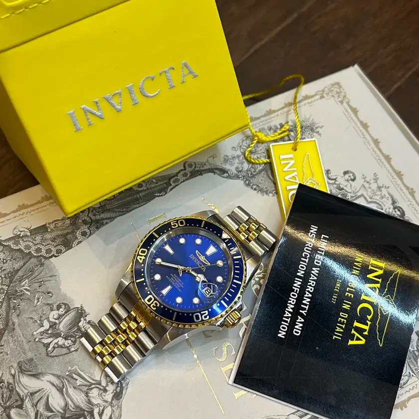ROLEX | 롤렉스 Invicta Jubilee Prodiver Invicta Jubilee Submariner #메탈시계 ...