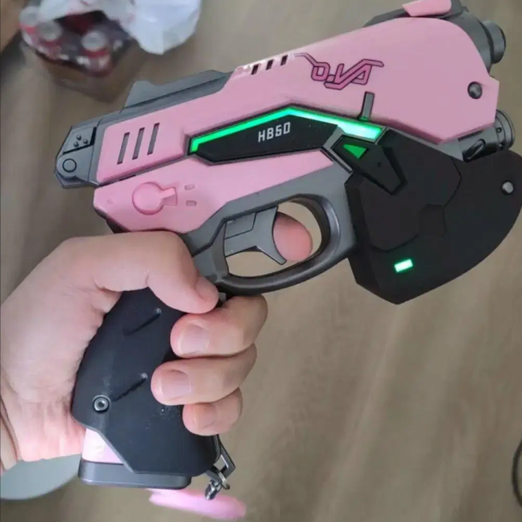 Diva Overwatch Power Bank DVA Overwatch Cosplay Props on Bunjang Global ...