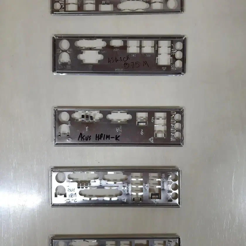 Motherboard IO Shield Backplate Back Panel ASUS (B75/H81/B85) #컴퓨터,#메인 ...