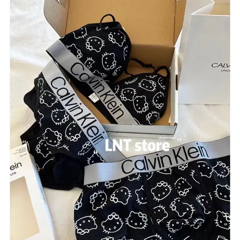 Calvin Hello Kitty Underwear Set on Bunjang Global Site.