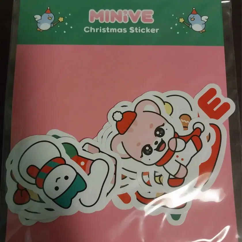 IVE | 아이브 [below cost] ive minive Christmas sticker pack sealed jang ...