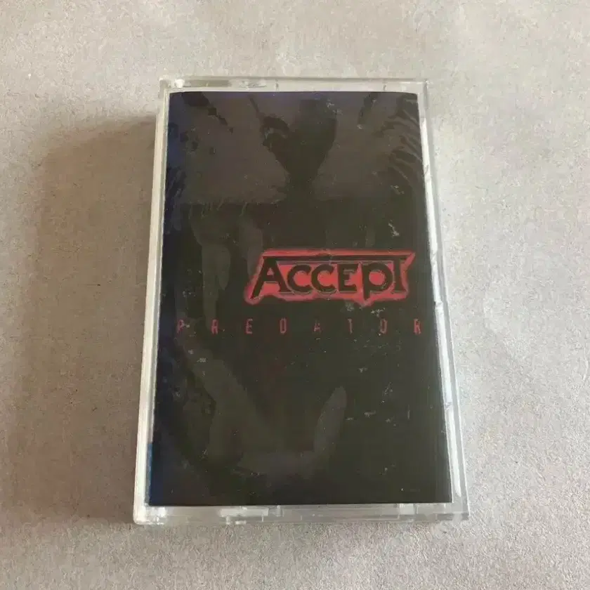 Accept Accept Predator German heavy metal band cassette tape on Bunjang ...