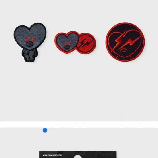 BTS BTS BT21 x FRAGMENT Patch Set on Bunjang Global Site.