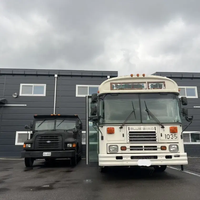 U.S. BLUEBIRD BUS (Bluebird Bus) - U.S. military school bus) #미국미제버스 ...