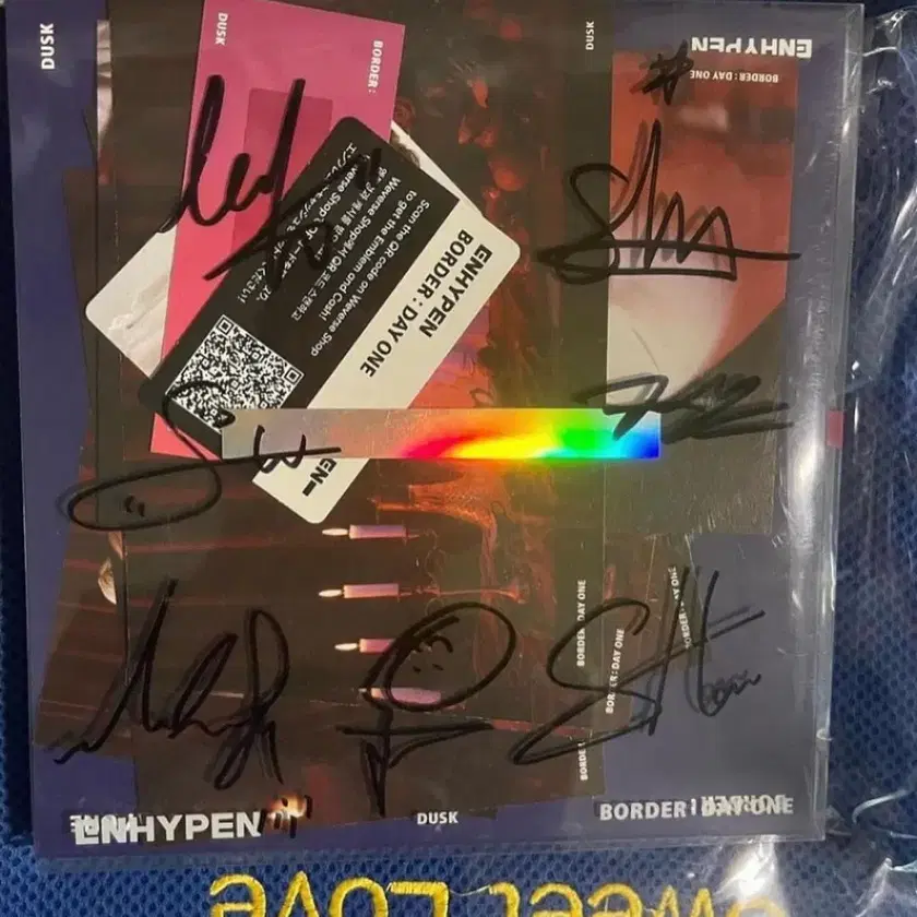 ENHYPHEN | 엔하이픈 Enhypen's debut autographed album will be sold ㅂㅁ ...