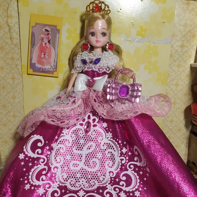 Zuu Meiro Rika Princess Long Long Wave Vintage Doll Rika Doll on ...