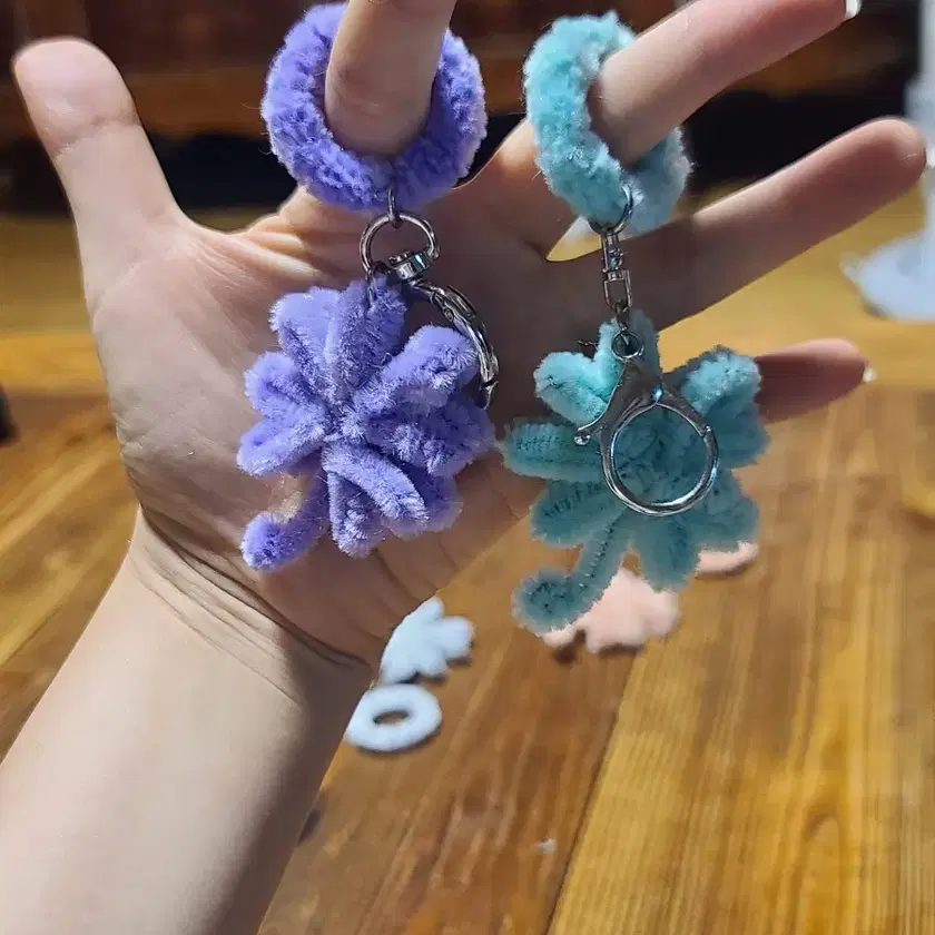 Anvil Ring Four Leaf Clover keyring Keyring (mint.rust.ha.no.zuu.bo ...