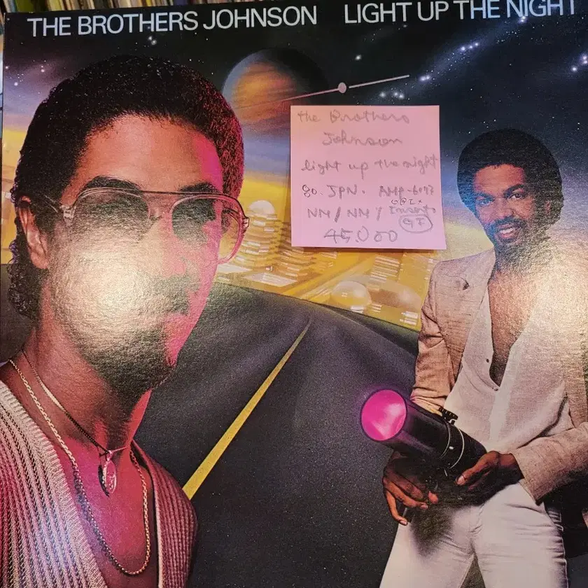 Brothers johnson. Light up the night. 80. j on Bunjang Global Site.