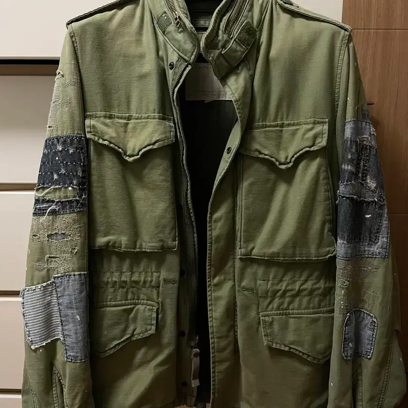 POLO RALPH LAUREN | 폴로 Denim & Supply Ralph Lauren M65 Patchwork Field Jacket / 95~100 #rrl,#캐피탈 ...