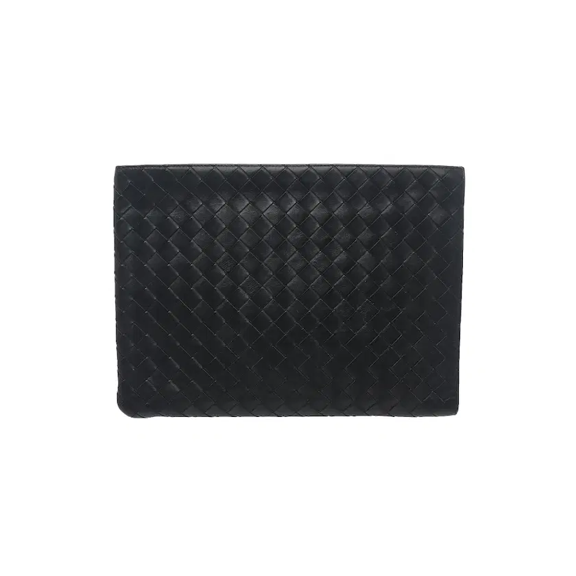 BOTTEGA VENETA | 보테가베네타 Bottega Veneta Intrecciato Half-Zip Clutch #보테가 ...