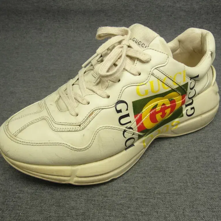 GUCCI | 구찌 260/SB4-126/GUCCI RYTON TIE-LOGO UGLY SNEAKERS CASUAL SHOES ...