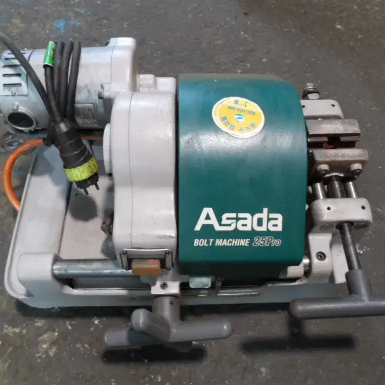 Asada Bolt Machine 25pro Bolt Screw Machine #아사다,#볼트머신,#파이프머신,#나사내는기계 ...