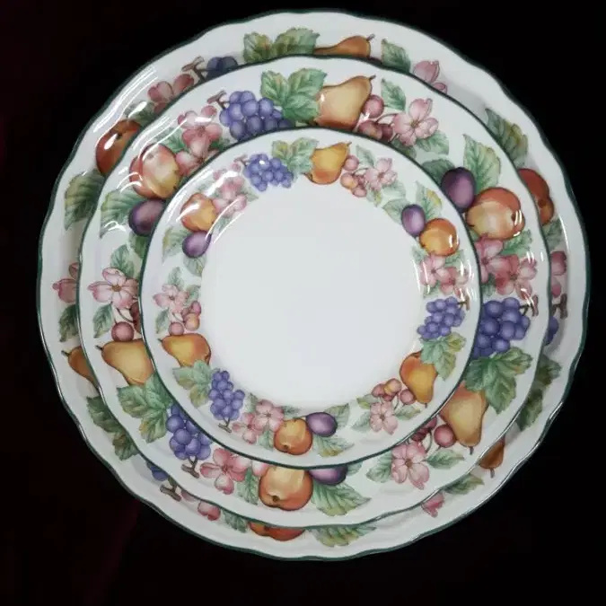 Set of 3 Stoneware Epoch Plates for Export to Hangnam Temple on Bunjang ...