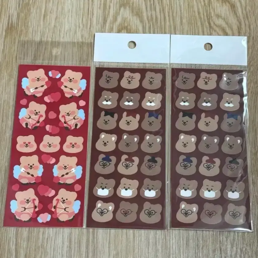 (Bulk of 3) Young's Forest sticker flowerka quaka jellycru daku mungu ...