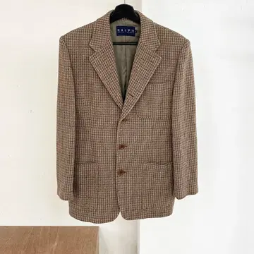 PRADA | 프라다 Prada Brown Patterned Mohair 1B Blazer Jacket #프라다,#프라다블레아저 ...