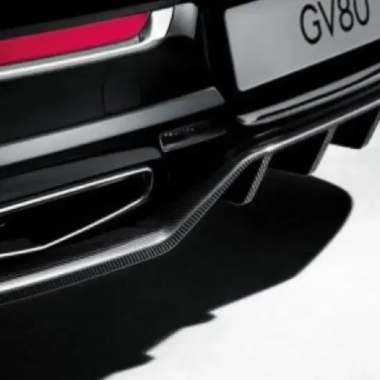GENESIS | 제네시스 Genesis GV80 Genuine Real Carbon Skid Body Kit (Front ...