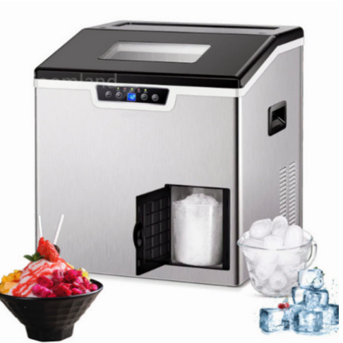 Quick ice maker + ice breaker + snowflake ice maker for restaurants ...
