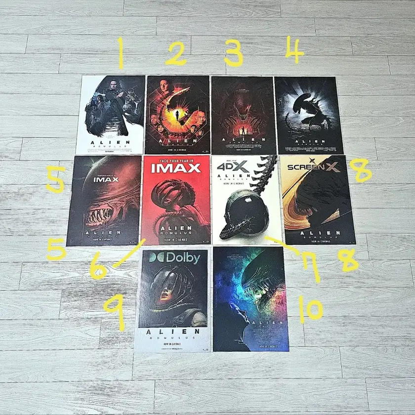 에이리언에일리언로물루스 씨네큐돌비IMAX아이맥스4DX포디SX스엑포스터 #에이리언,#에이리언포스터,#에이리언로물루스,#에일리언,#에일리언포스터on Bunjang Global ...