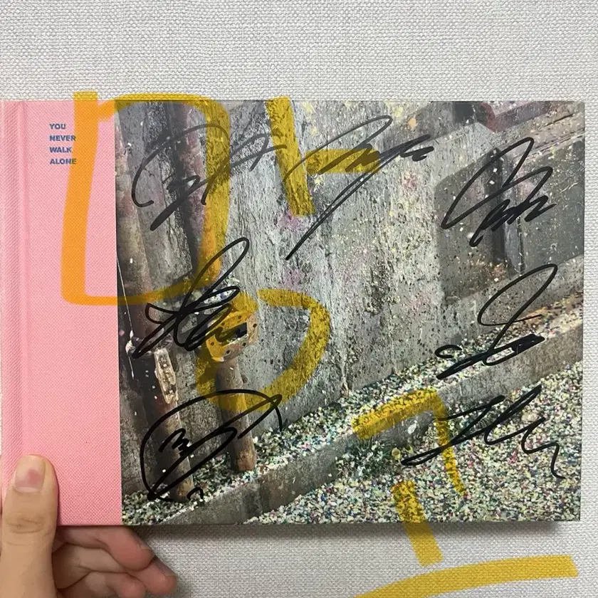 BTS Autographed by BTS on Bunjang Global Site.