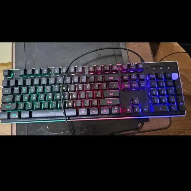 ApcoHACKE Rainbow LED Gaming Keyboard on Bunjang Global Site.