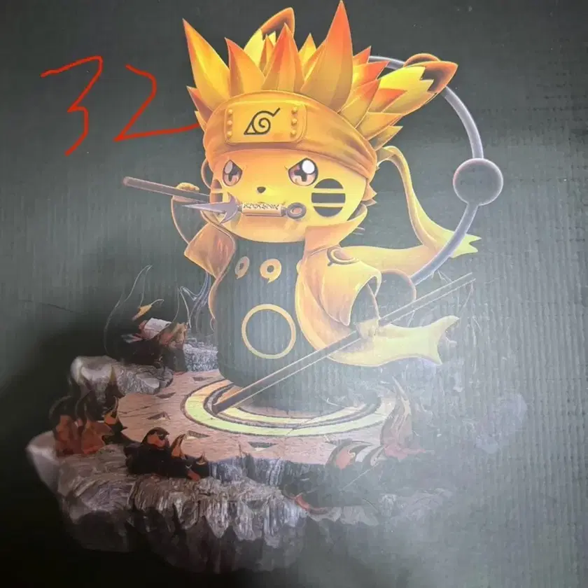 NARUTO | 나루토 Naruto Pikachu Collaboration Resin Statues for Sale on ...