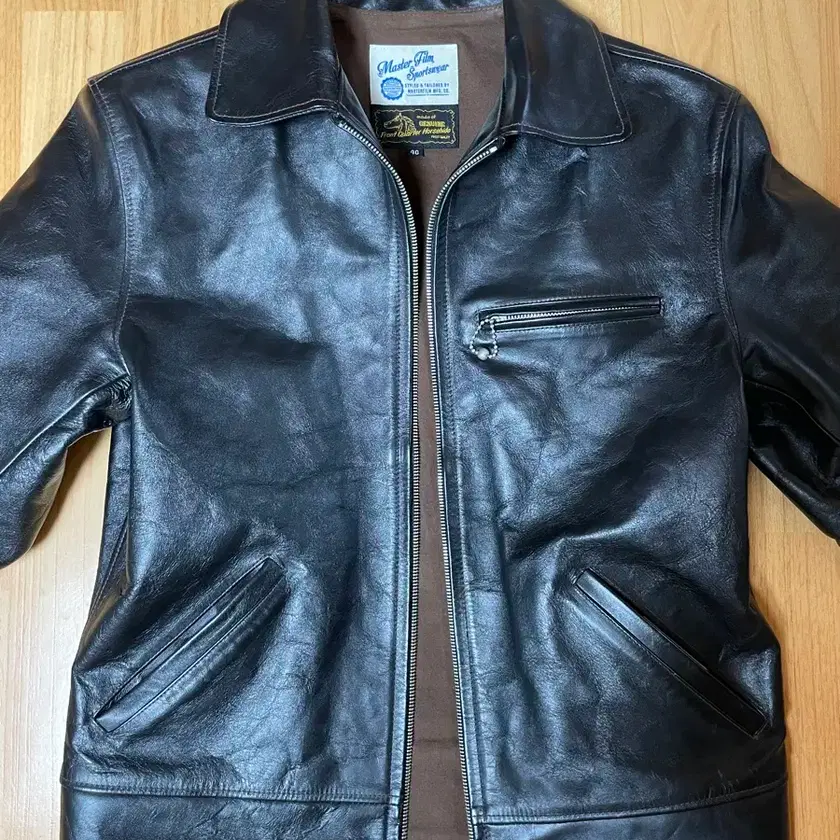 Masterfilm Sports Jacket SJ-304 Size 40 #마스터필름,#스포츠자켓,#가죽자켓,#홀스하이드,#말가죽 ...
