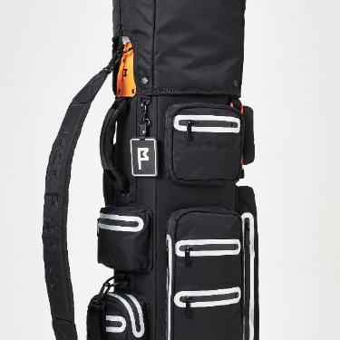 (New)Jack Grace Backpack Type Caddy Bag (Black) Golf Bag(Genuine)Hat ...