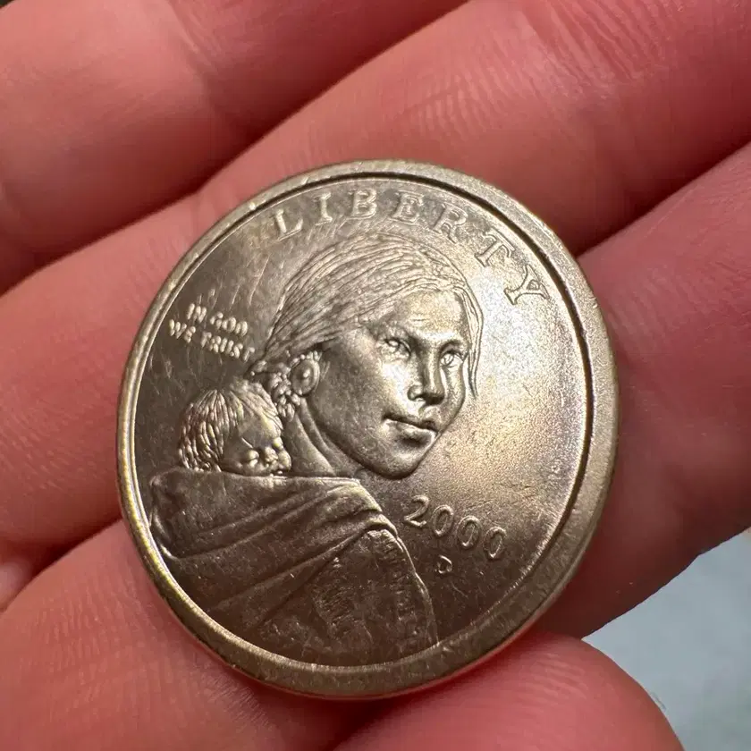 Sacagawea 2000D 1 dollar coin on Bunjang Global Site.