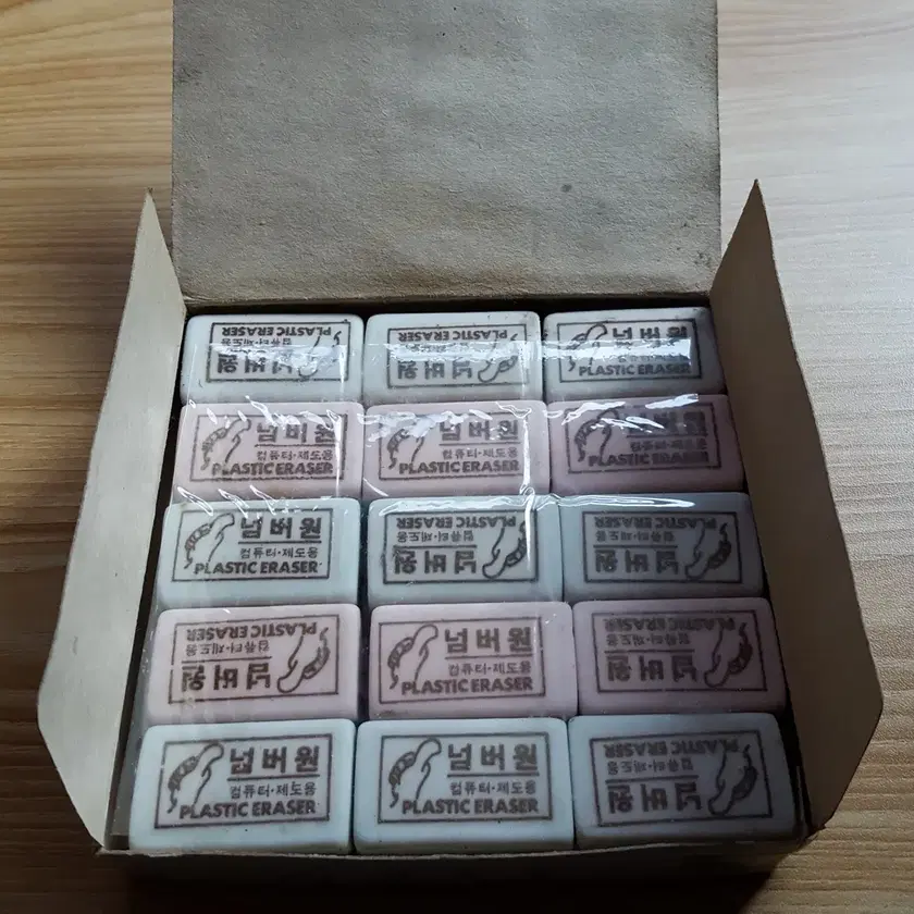 Antique stationery jiwoo eraser number one eraser vintage 80s 90s #고전문구 ...