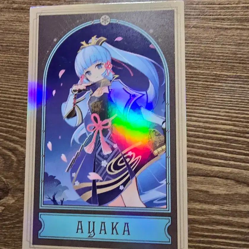 Genshin Impact Hoyoland ayaka fortune telling kards on Bunjang Global Site.