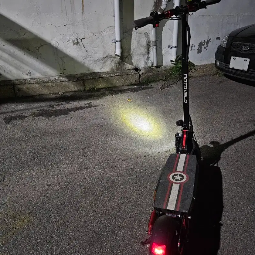 Buying a broken electric scooter e-bike on Bunjang Global Site.
