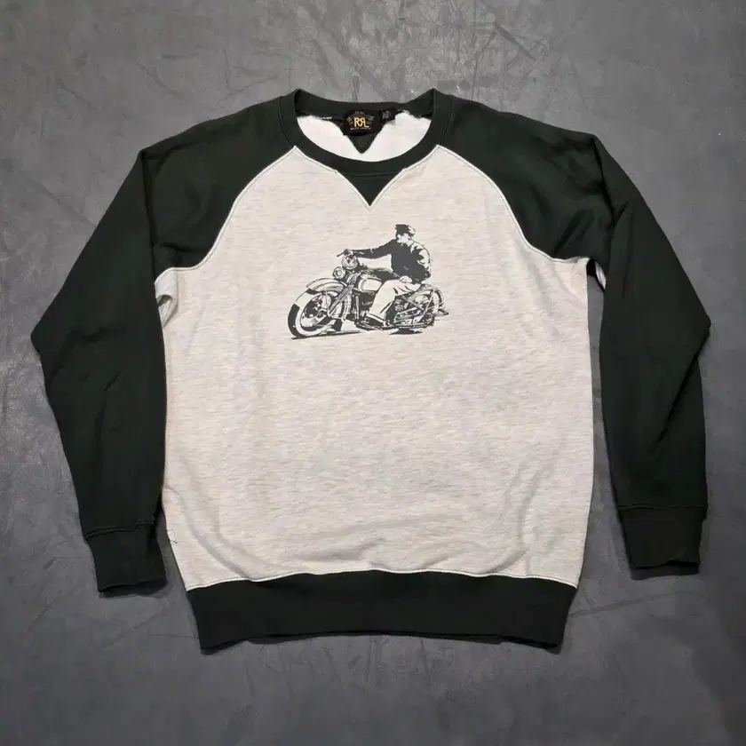 RRL | 더블알엘 RRL Bike Sweatshirt (L) #rrl,#rrl스웻셔츠 on Bunjang Global Site.