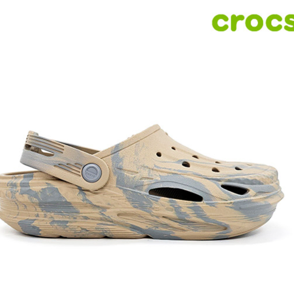CROCS | 크록스 Crocs Off Grid Marbled Clog Public Sandals 210453-0ES #크록스,#샌들,#슬리퍼,#클로그,#크록스클로그 on ...