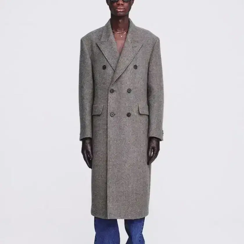 TONYWACK | 토니웩 Tony Weck Herringbone Double Coat XL 23FW on Bunjang Global Site.
