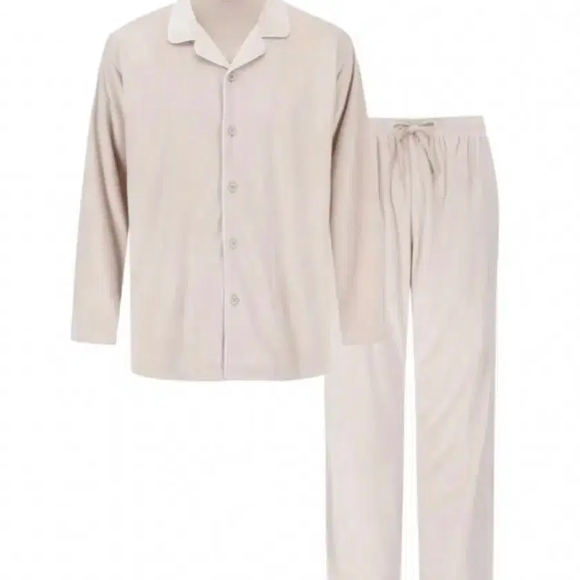 TOPTEN10 | 탑텐 New) Top Ten Cozy Plus Pajama Set (Unisex) XL Beige on ...
