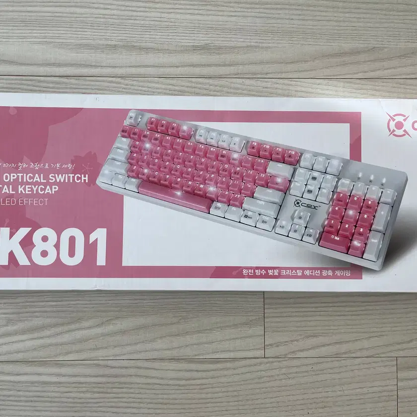 COX CK801 Cherry Blossom Edition Gaming Keyboard #게이밍키보드,#키보드,#CK801 on ...