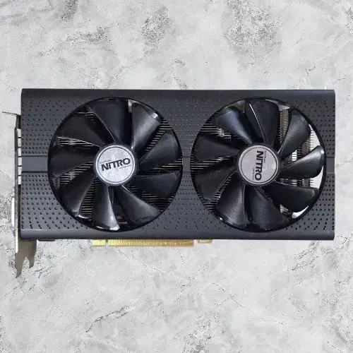 Graphics card SAPPHIRE Radeon RX580 8GB (2 fans) #그래픽,#VGA,#라덴온,#RX on ...