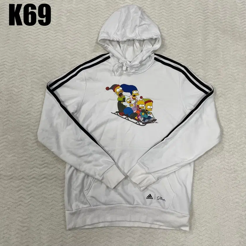 ADIDAS | 아디다스 [L] Adidas X The Simpsons Collab Three Stripe Hoodie K69 ...
