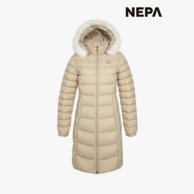 NEPA | 네파 Nepa Women's EVIE E.JI Down Jacket 7G82047 Light Beige 100 ...