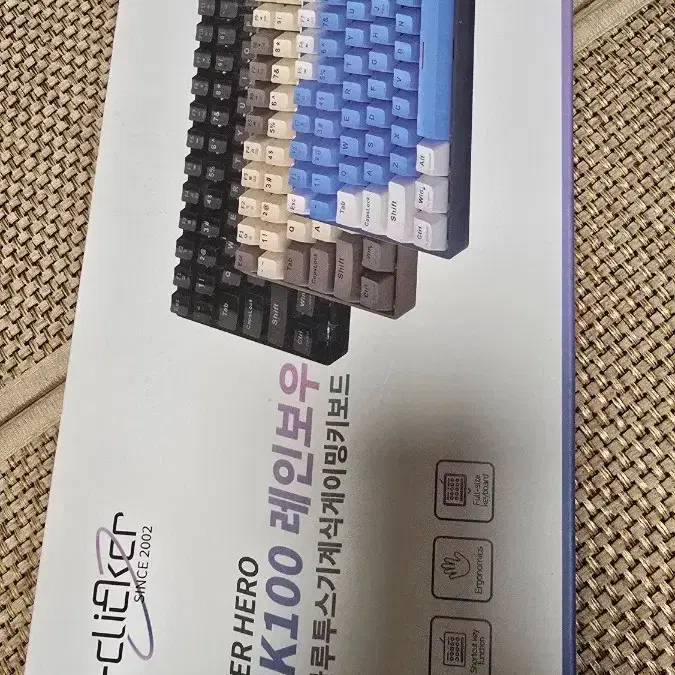 G-Clicker WirelessBluetoothMechanical GamingKeyboard SPK100 Rainbow ...