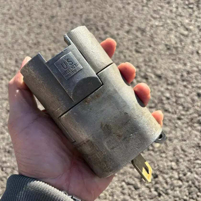 US Army Military Vintage -Arsenal Lock Key - Armory Lock Key #미군용무기고자물쇠 ...