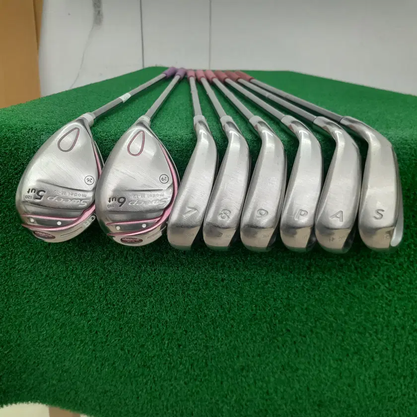 PRGR | 프로기아 Genuine PRGR SWEEP Women's Carbon L Irons on Bunjang Global ...