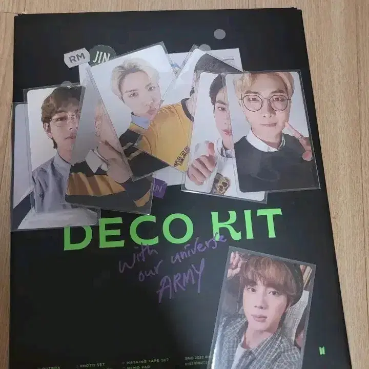 BTS BTS Deco Kit Full Set with Photocard #bts,#데코키트 on Bunjang Global Site.