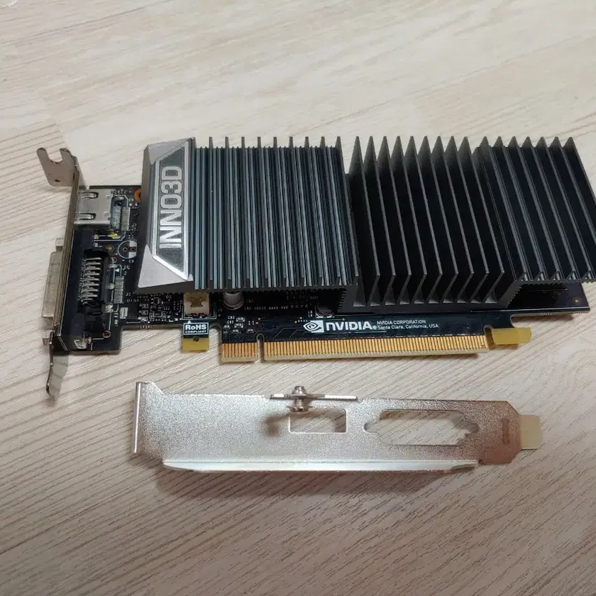 GT1030 Silent No Fan Fanless LP Graphics Card on Bunjang Global Site.