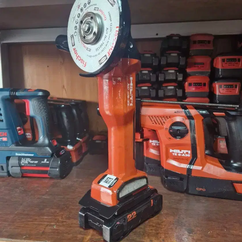 [HILTI] HILTI Speed-Adjustable Charging Grinder AG4S22 4th Generation Neuron Main Unit Only 1st ...