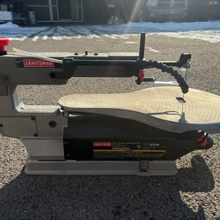 CRAFTSMAN Scroll Saw -Craftsman-. #크래프트맨공구,#스크롤쏘,#크래프트스크롤쏘,#16인치스크롤쏘 ...