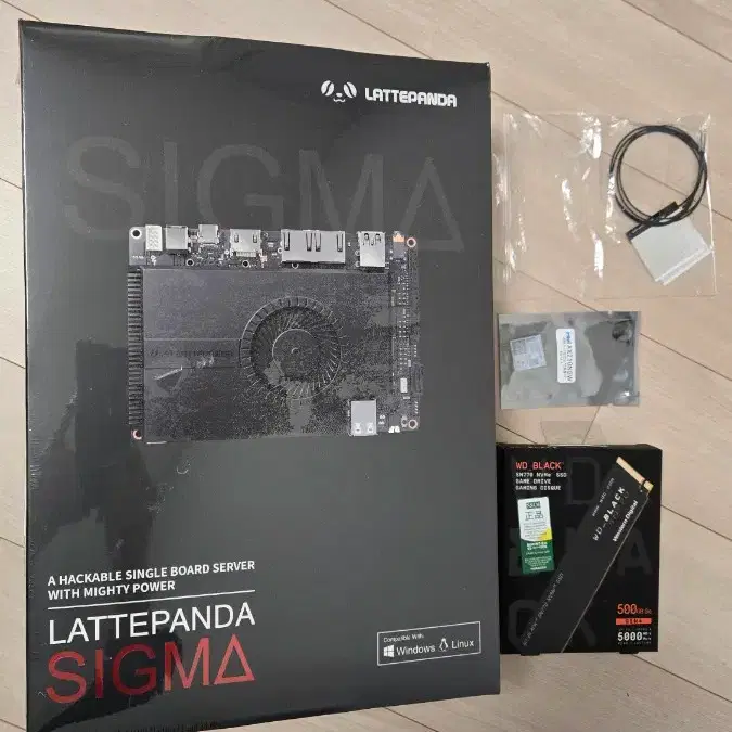 LattePanda Sigma RAM 32GB + SSD 500GB + WiFi #라떼판다,#시그마 on Bunjang ...