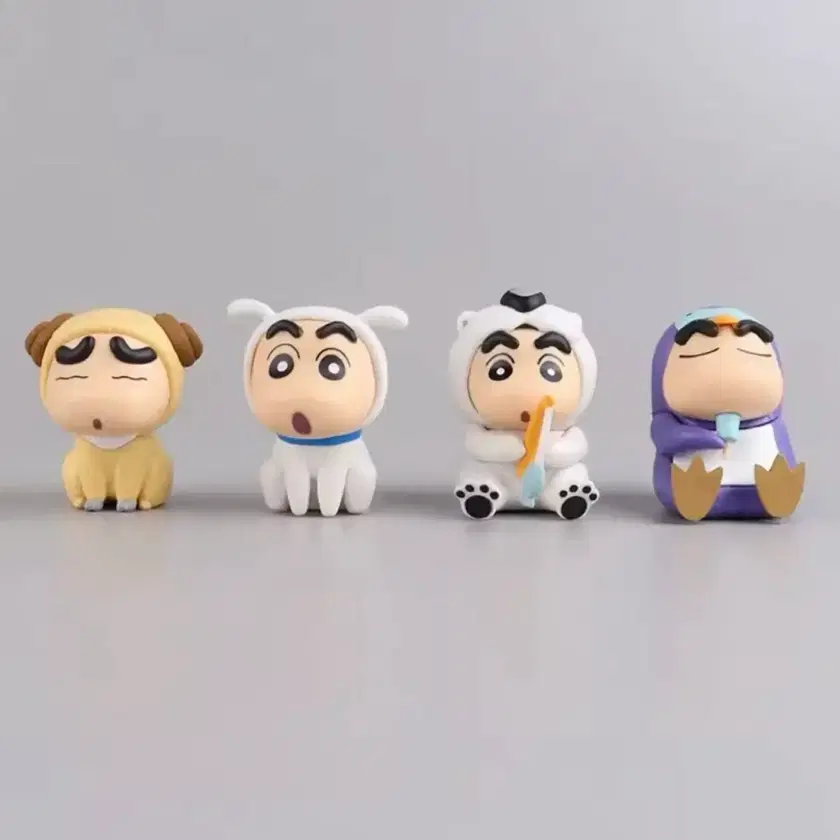 SHINCHAN | 짱구는 못말려 Crayon Shin-chan Animal Sheep Bear Penguin Figure on ...